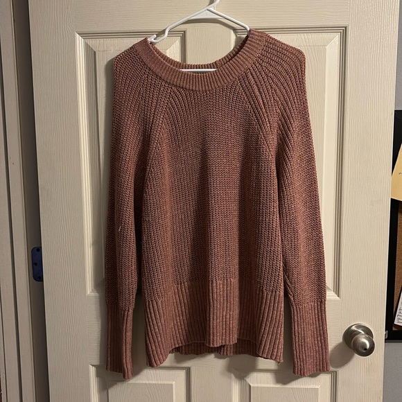 Universal Thread | Sweaters | Universal Thread Mauve Knit Sweater Size ...